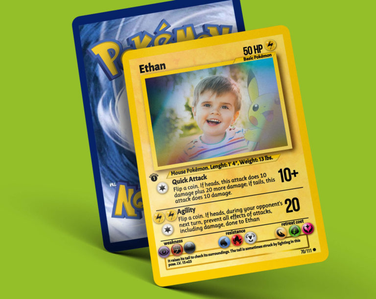 DIY Pokemon Card Template - Template Online