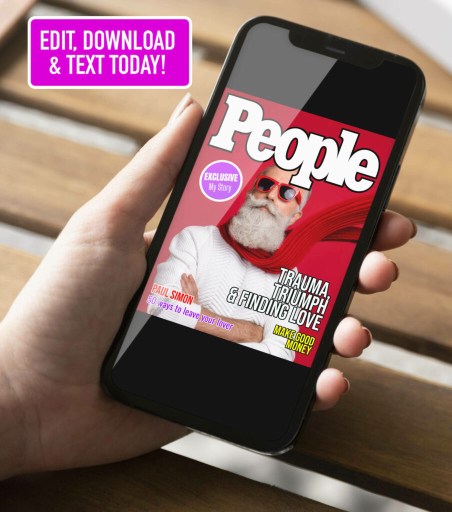 DIY People Magazine Cover Template - Template Online